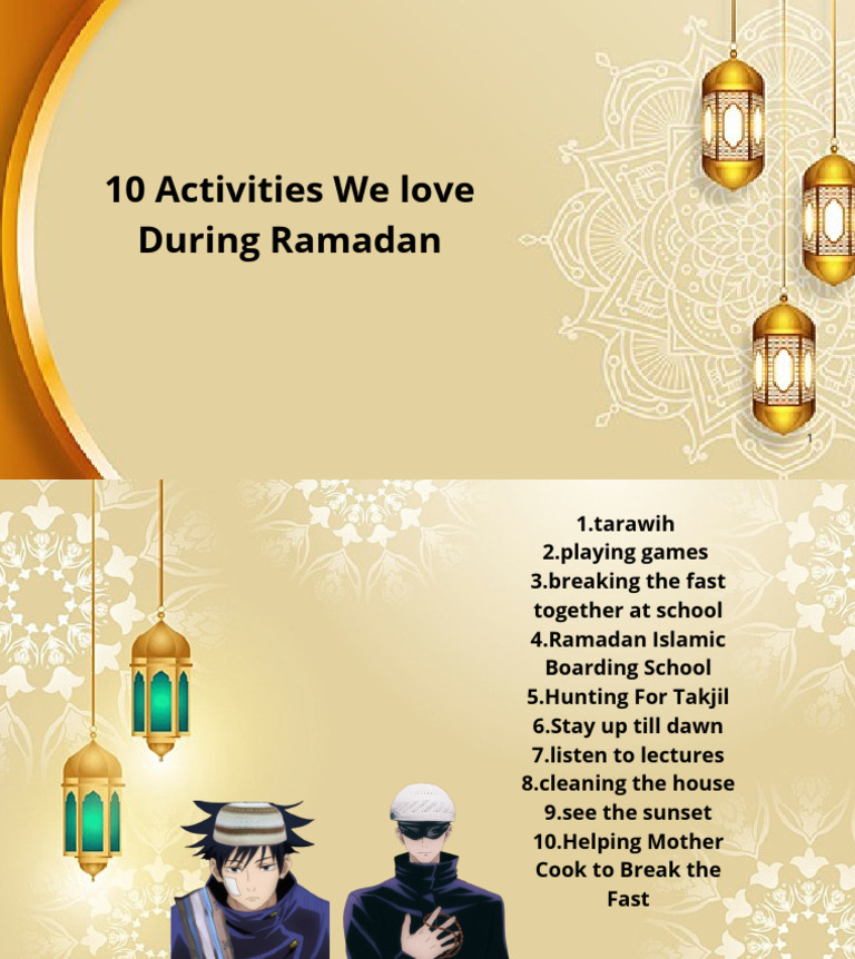 10 Activities I Like During Ramadan_20250427_145300_0000 | PDF