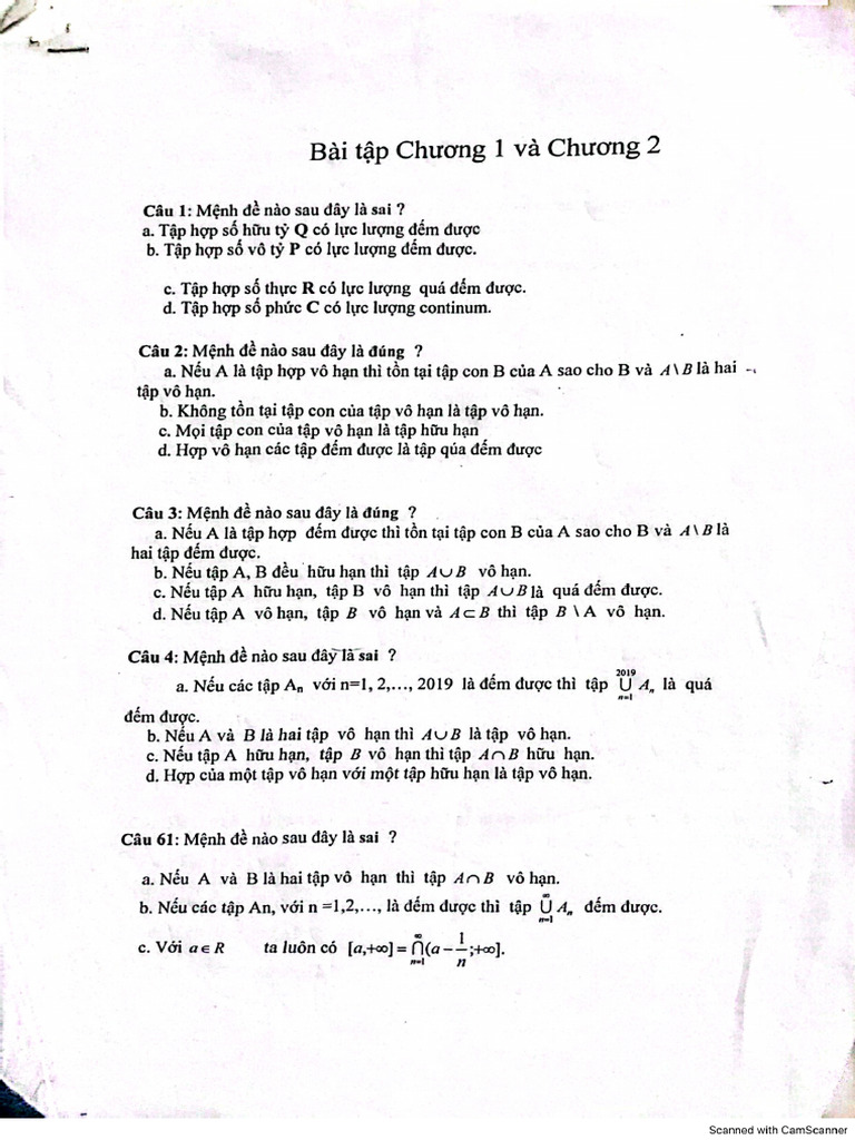 ĐỀ CƯƠNG ĐỘ ĐO GK2 | PDF