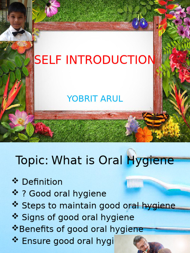 Good Morning Oral Hygiene | PDF