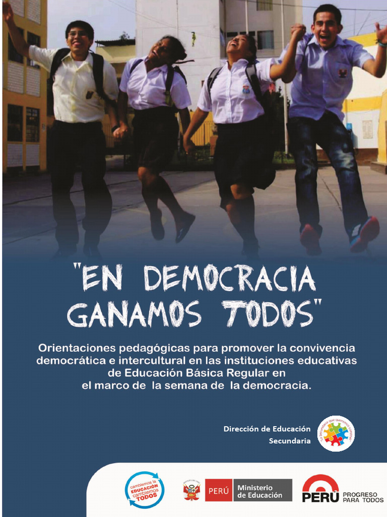 ORIENTACIONES PEDAGOGICAS CONVIVENCIA DEMOCRATICA | PDF | Democracia | Ideologías políticas