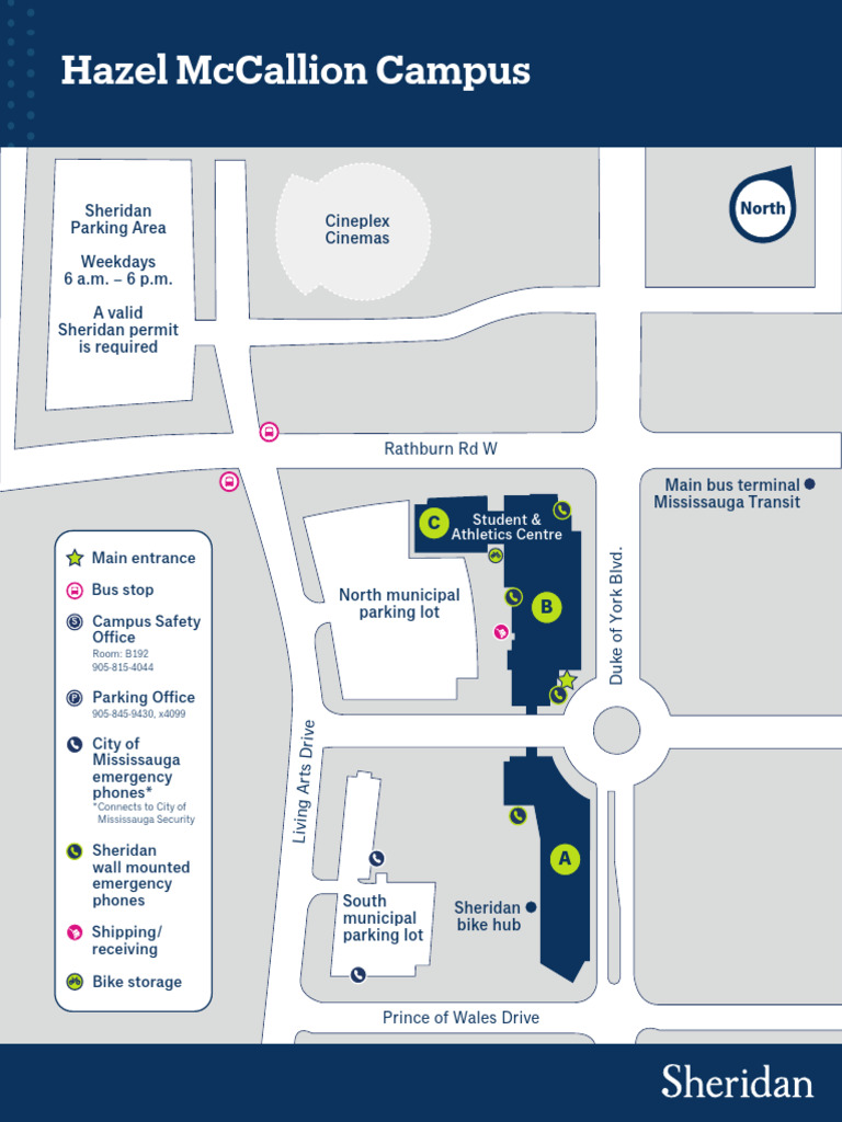 Campus Map Hazel Mccallion | PDF