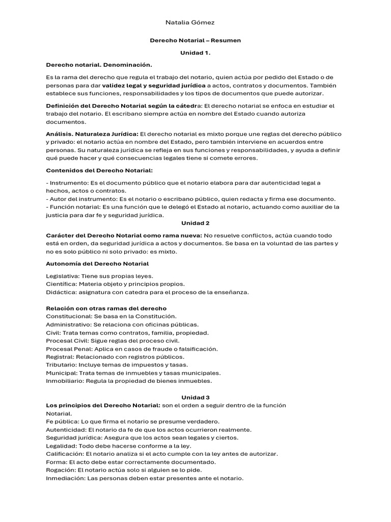 D. Notarial Nati para Imprimir | PDF | Ley común | Justicia