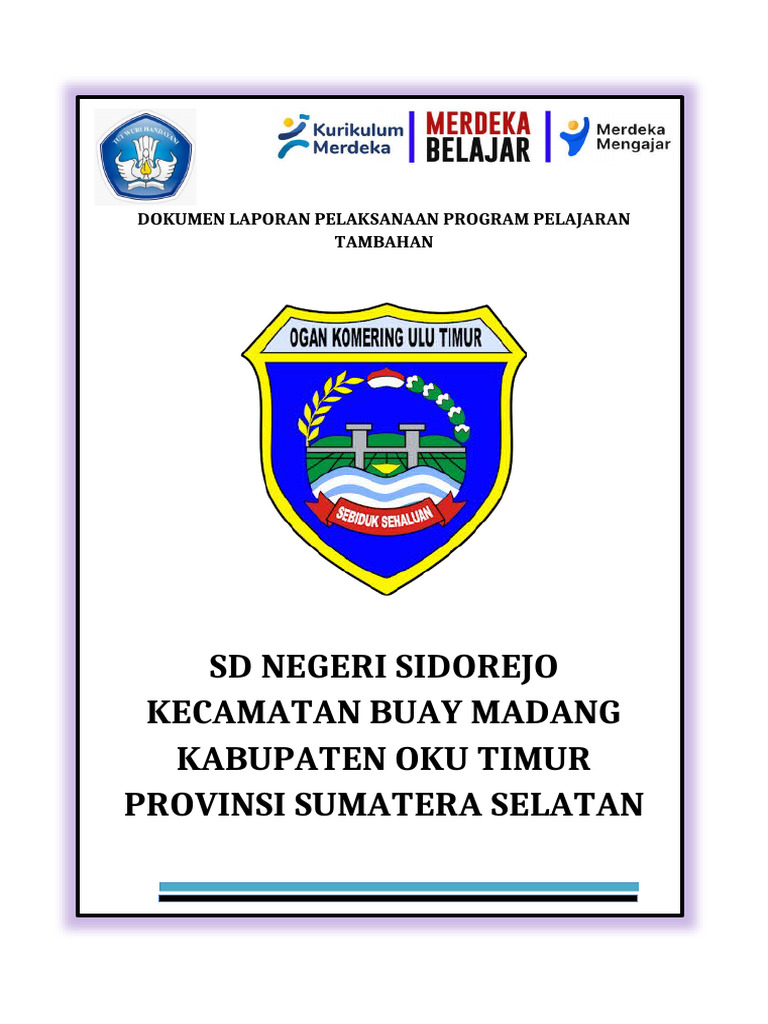 A. 12. j. Dokumen Laporan Pelaksanaan Program Pelajaran Tambahan | PDF