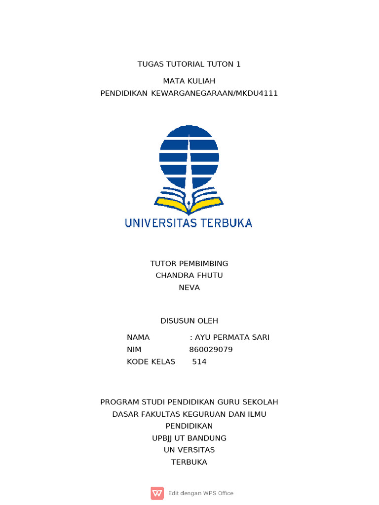 Tugas1 Ayu Permatasari | PDF
