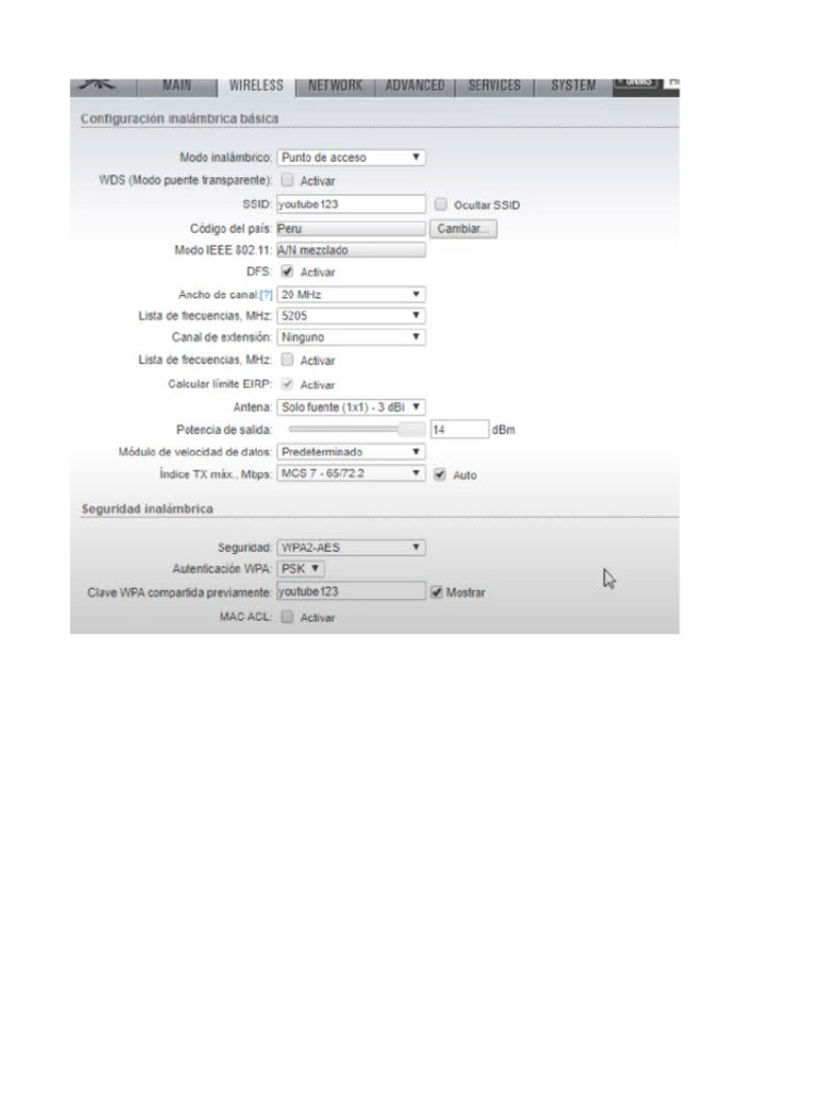 configurar antena | PDF