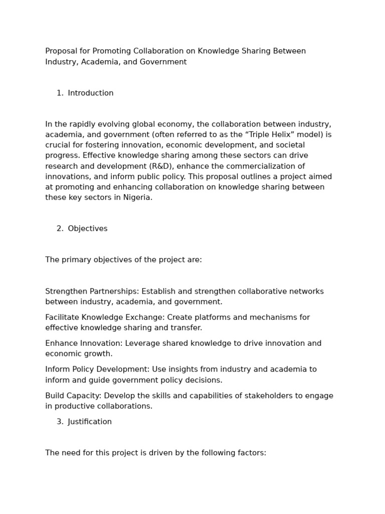 Enhancing Triple Helix Collaboration | PDF | Innovation | Collaboration
