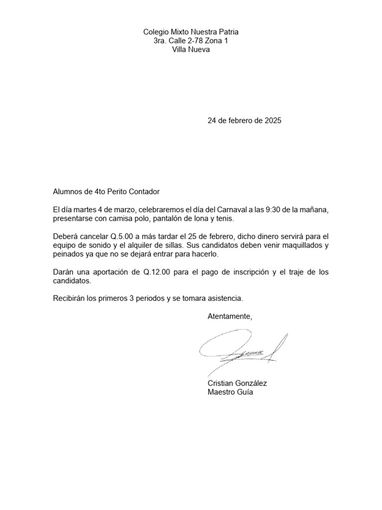 Cartas Circulares | PDF