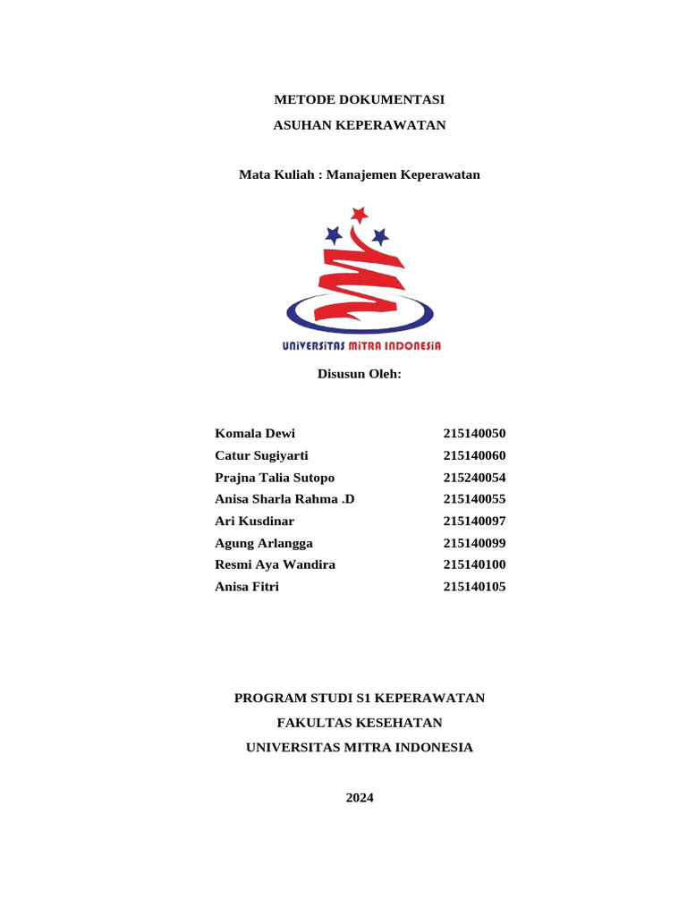 METODE DOKUMENTASI | PDF