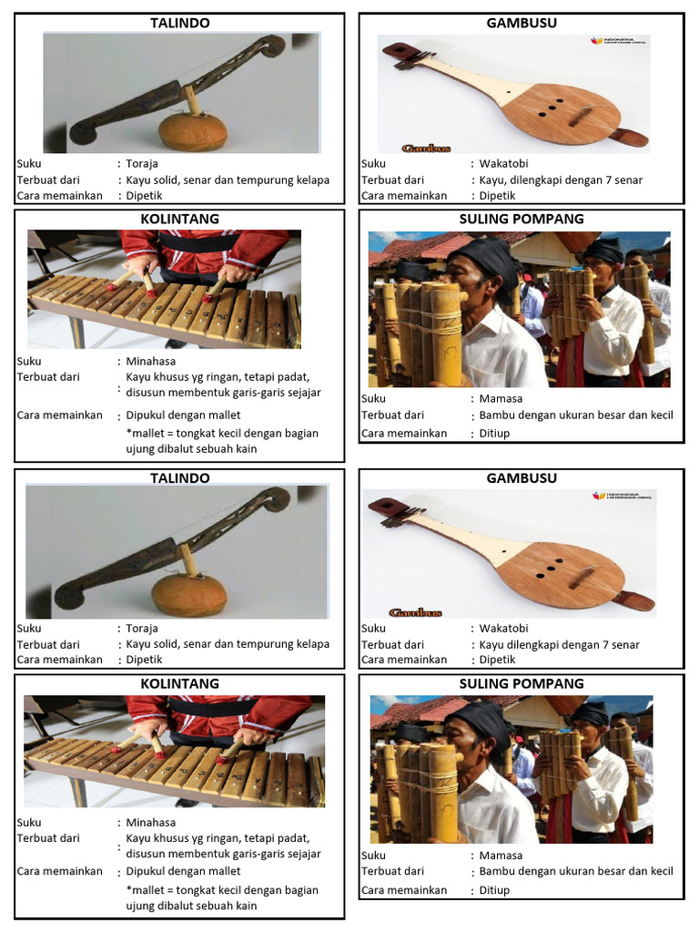 Alat Musik Print | PDF