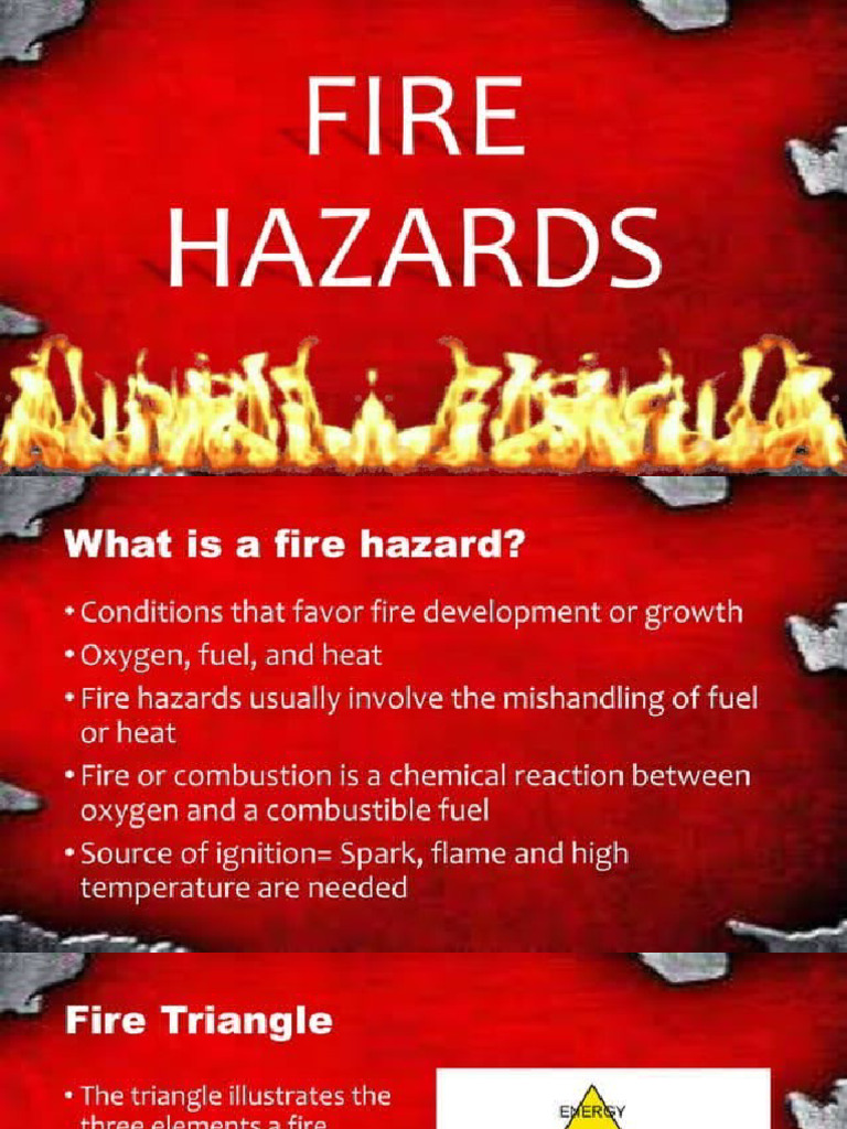 Fire Hazard 11 (DRRR) | PDF