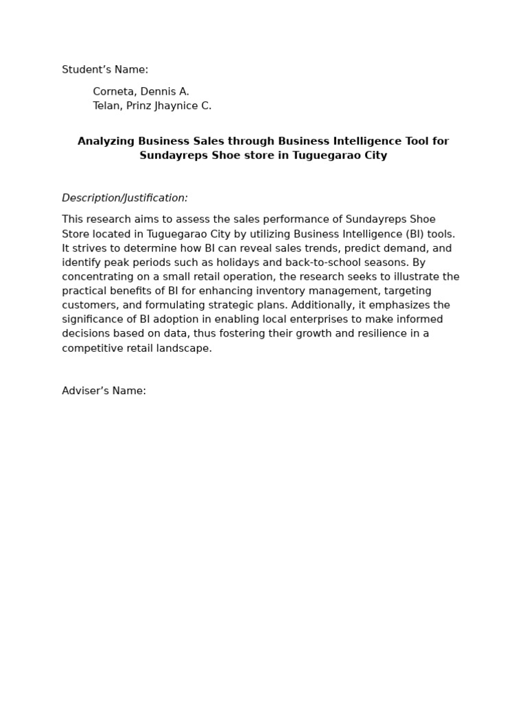 Research Title Capstone | PDF