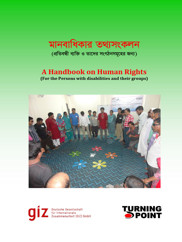 Human Rights Handbook for Disabilities | PDF | Social Psychology ...