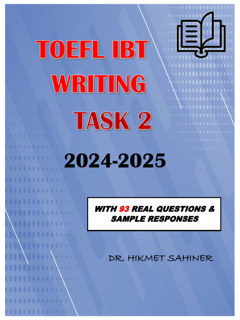 TOEFL Writing Task 2 2024 2025 | PDF | Test Of English As A Foreign ...