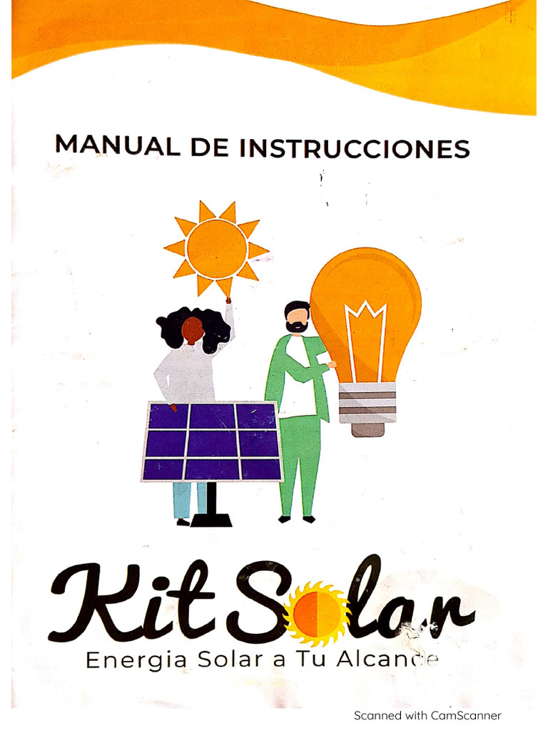 Manual de Instrucciones Kit Solar | PDF