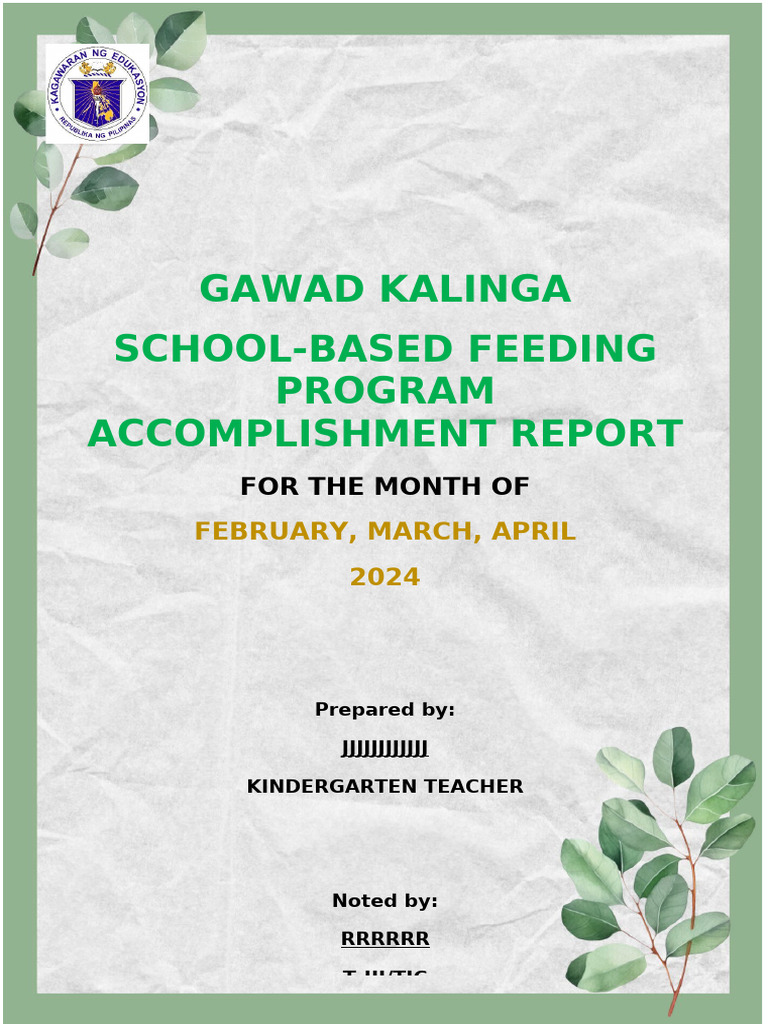 COVER PAGE in Gawad Kalinga | PDF