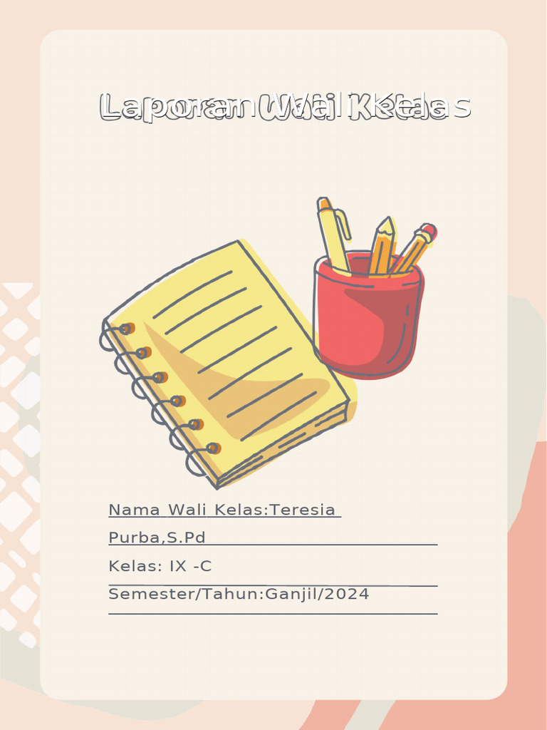 Catatan Wali Kelas - 9c Ganjil 2024-2025 | PDF