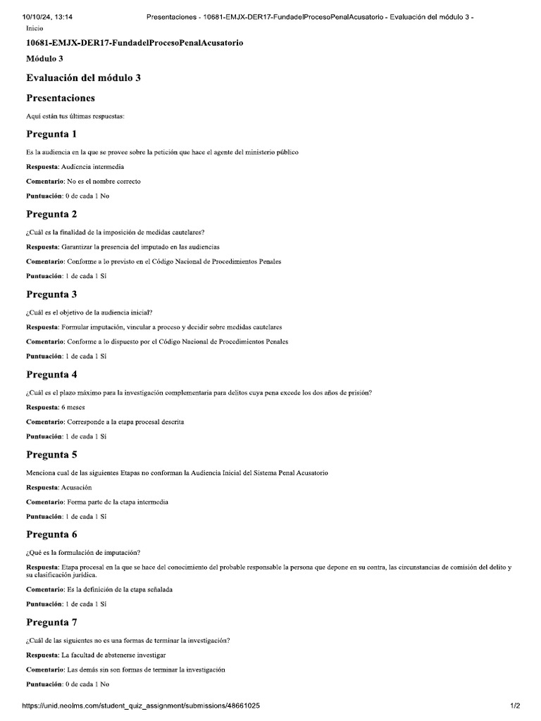 Evaluacion Modulo 3... | PDF
