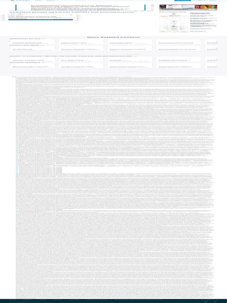 A Project Report On Export Process and Documentation | PDF | Cargo | Bill Of Lading
