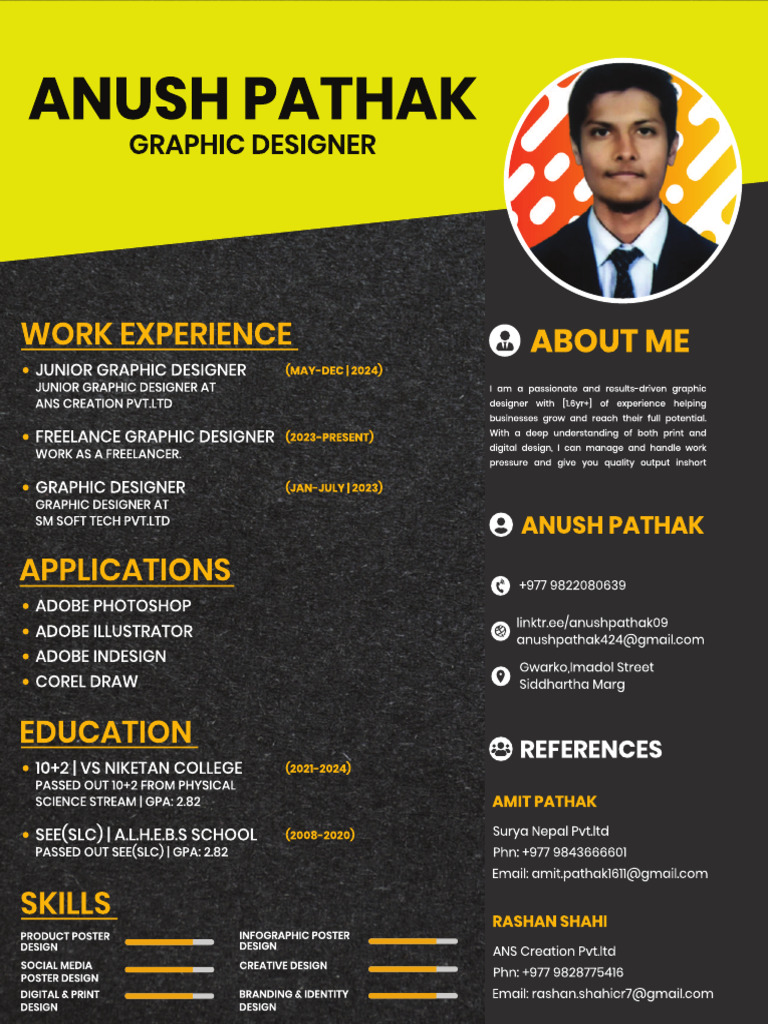 Anush Pathak: Work Experi Ence | PDF