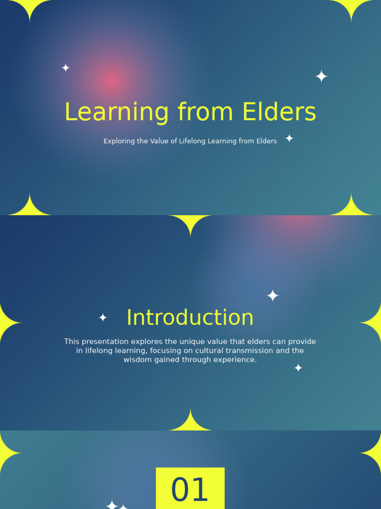 Learning From Elders | PDF | Mentorship | Storytelling