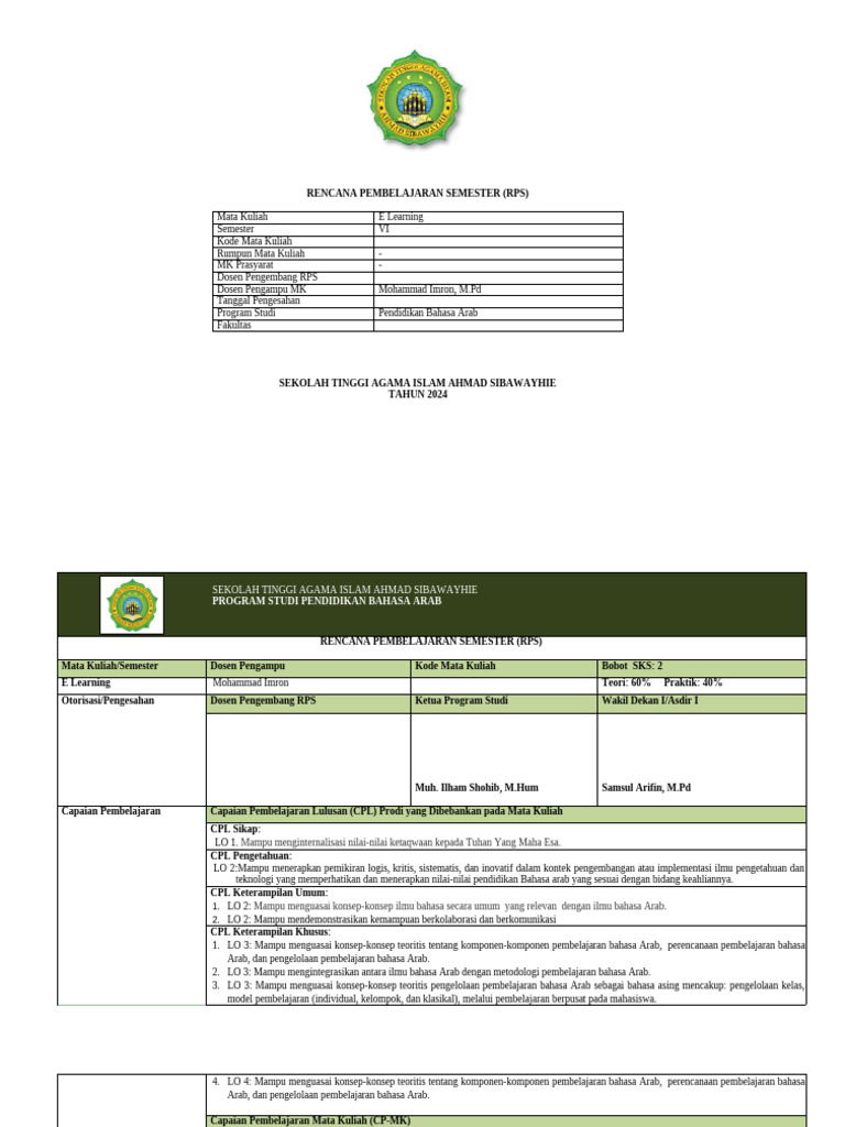 RPS E Learning | PDF