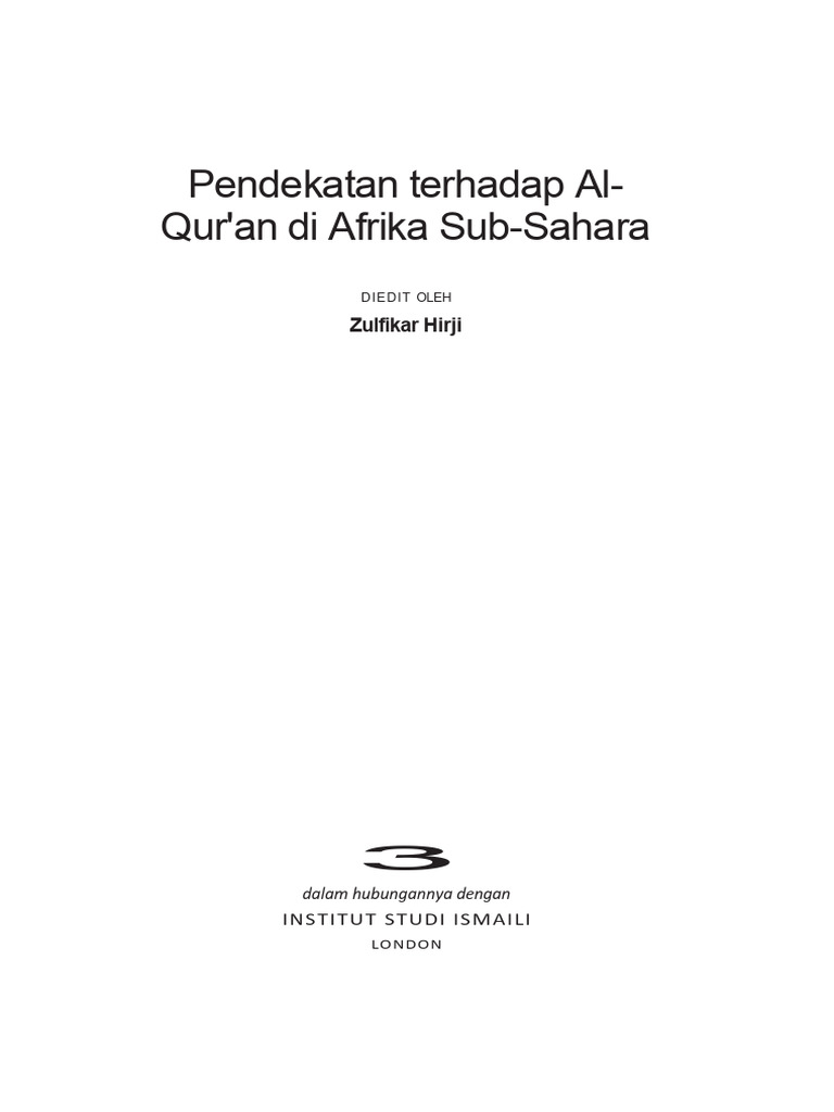 Zulfikar Hirji - The - Siyu - Qur - Ans - Three - Illuminated - Qur - A Id | PDF