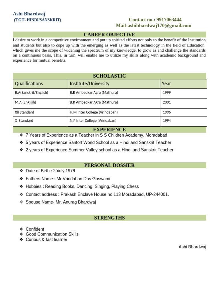 resume-1 (2) | PDF