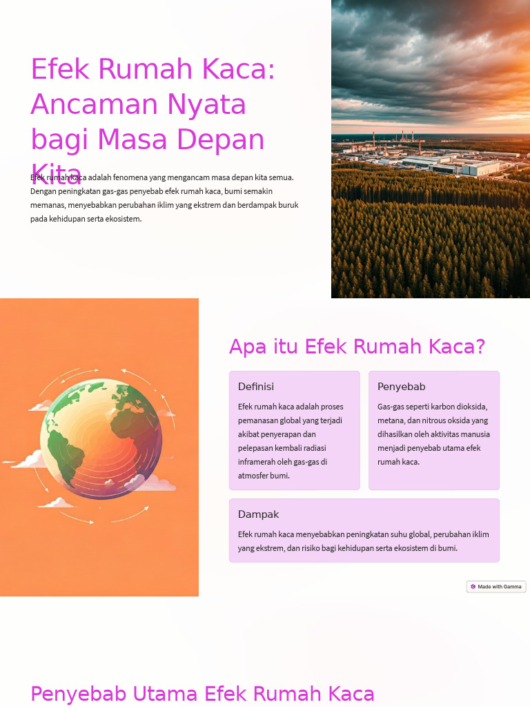 P4 BAB 4_ Iklim dan Perubahannya_ Efek Rumah Kaca | PDF