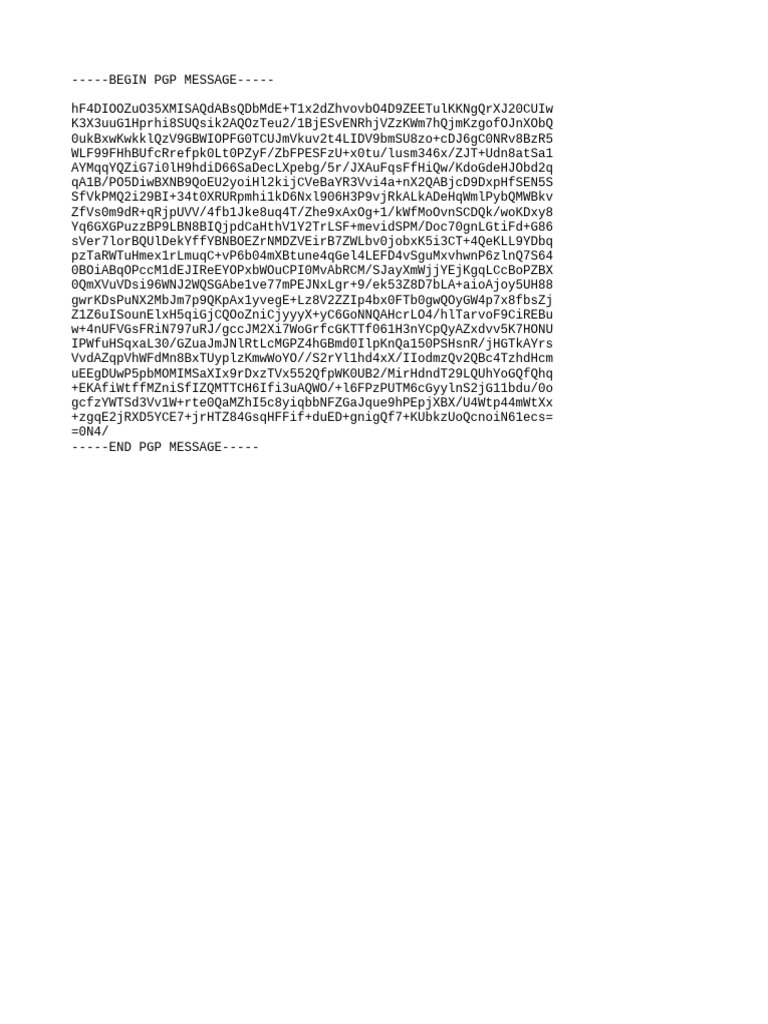 Archetyp PGP Key | PDF