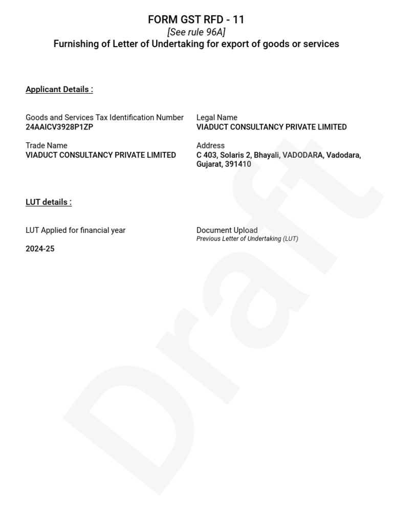 GST RFD -11 PREVIEW (3) | PDF | Government | Taxation