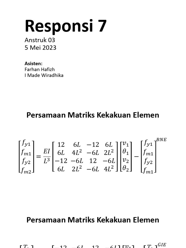 Anstruk - Responsi 7 | PDF