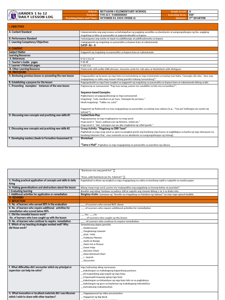 ESP With DRR Integration | PDF