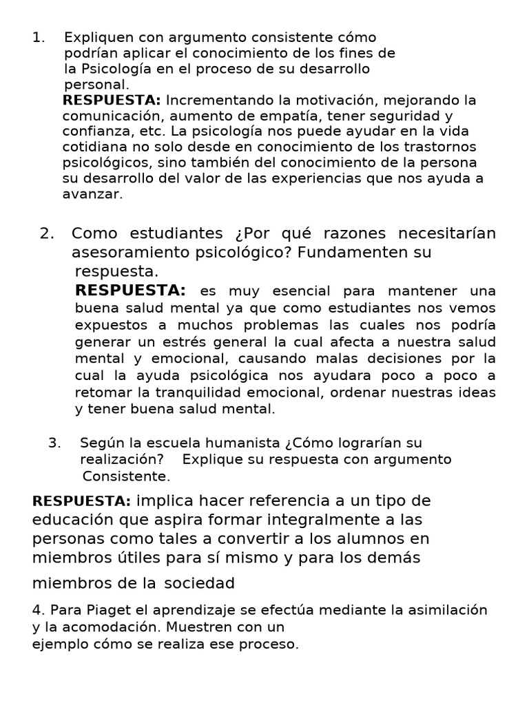 Psicologia Enfermeria C | PDF | Mente | Sicología