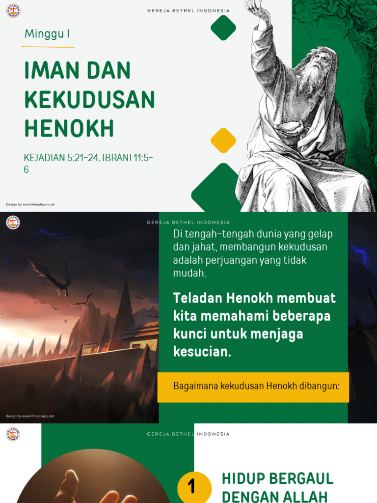 01 Iman & Kekudusan Henokh.pptx_20240204_085246_0000 | PDF