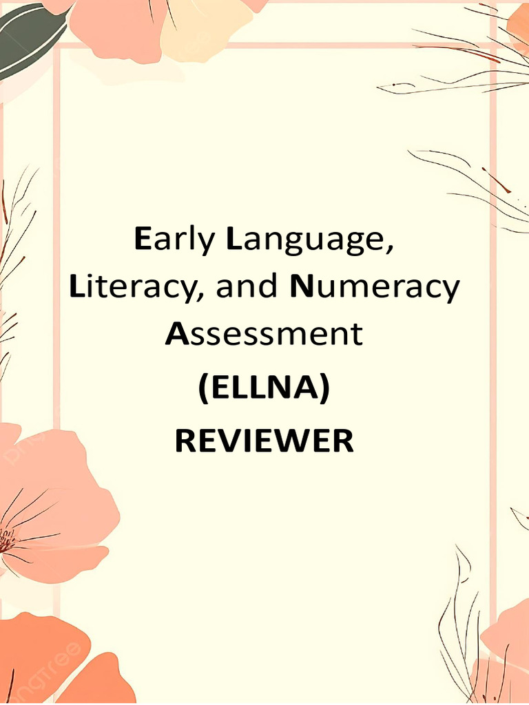 Ellna Reviewer PDF | PDF