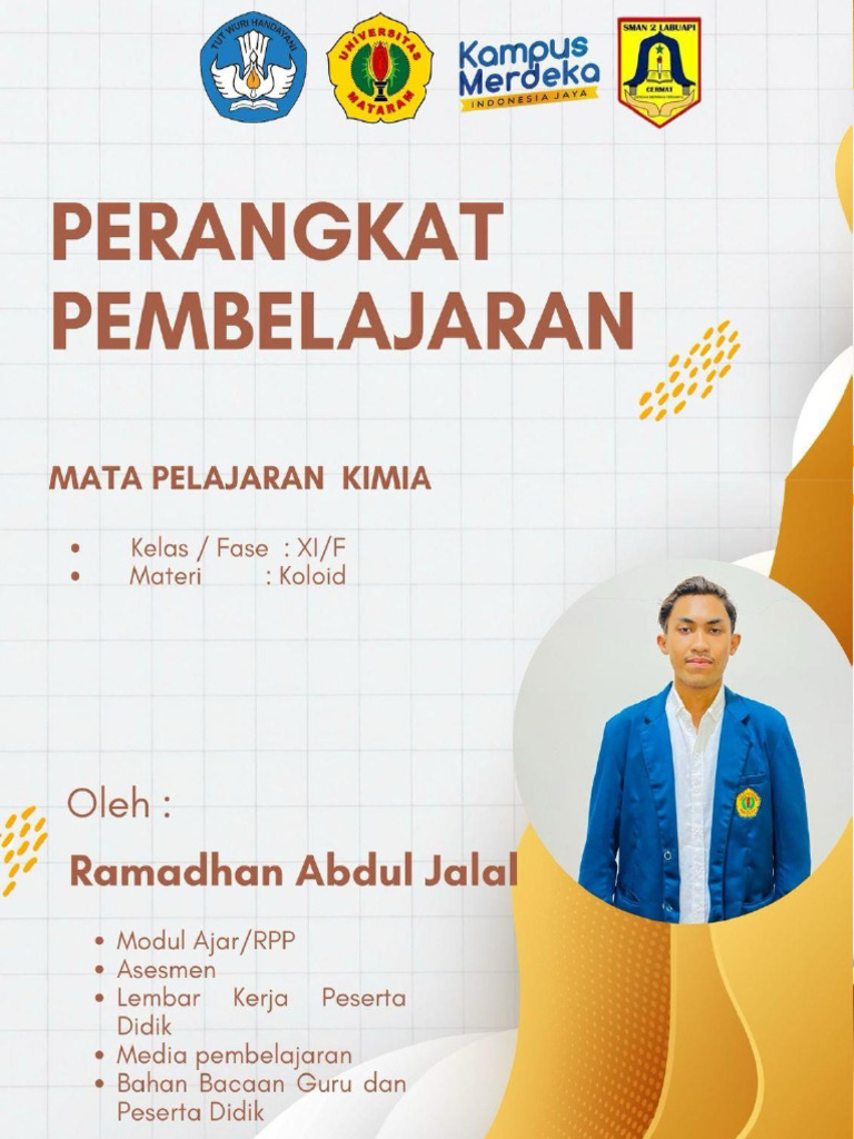 Modul Koloid Kelas Xi Pertemuan 1 | PDF