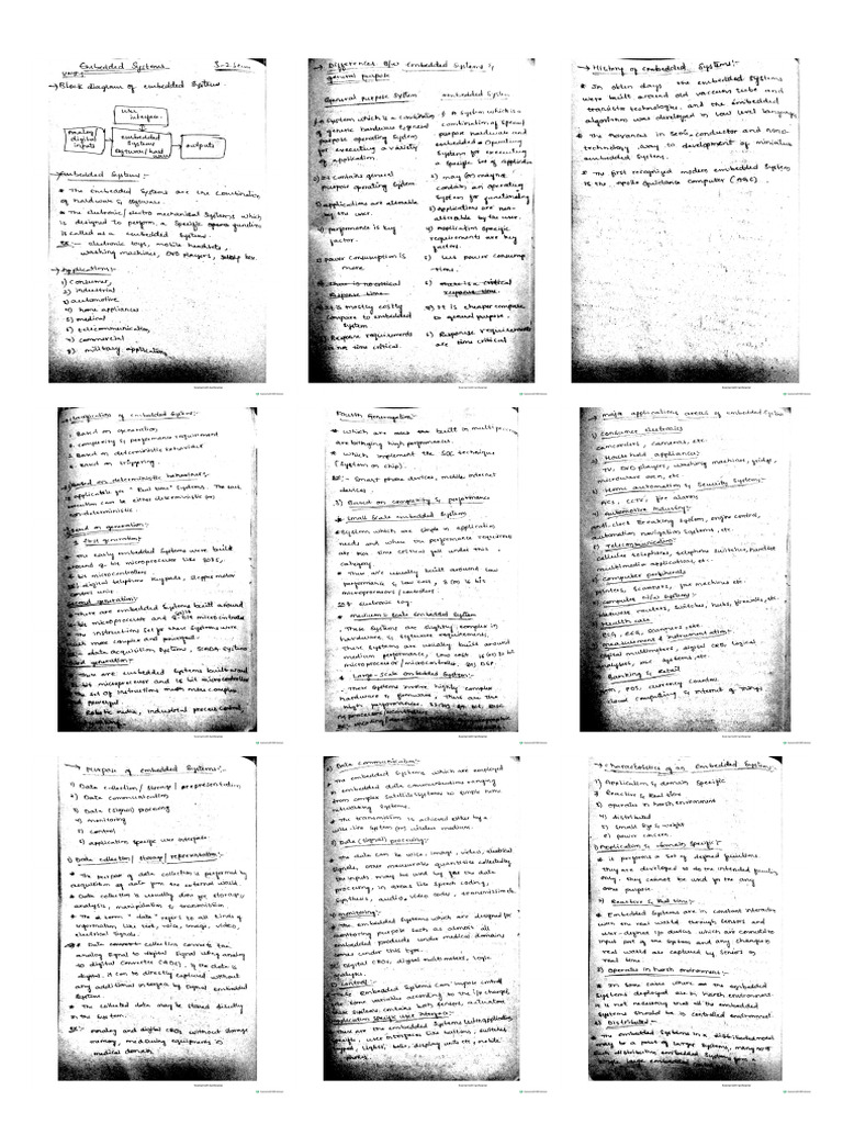 Embedded Systems Answers | PDF