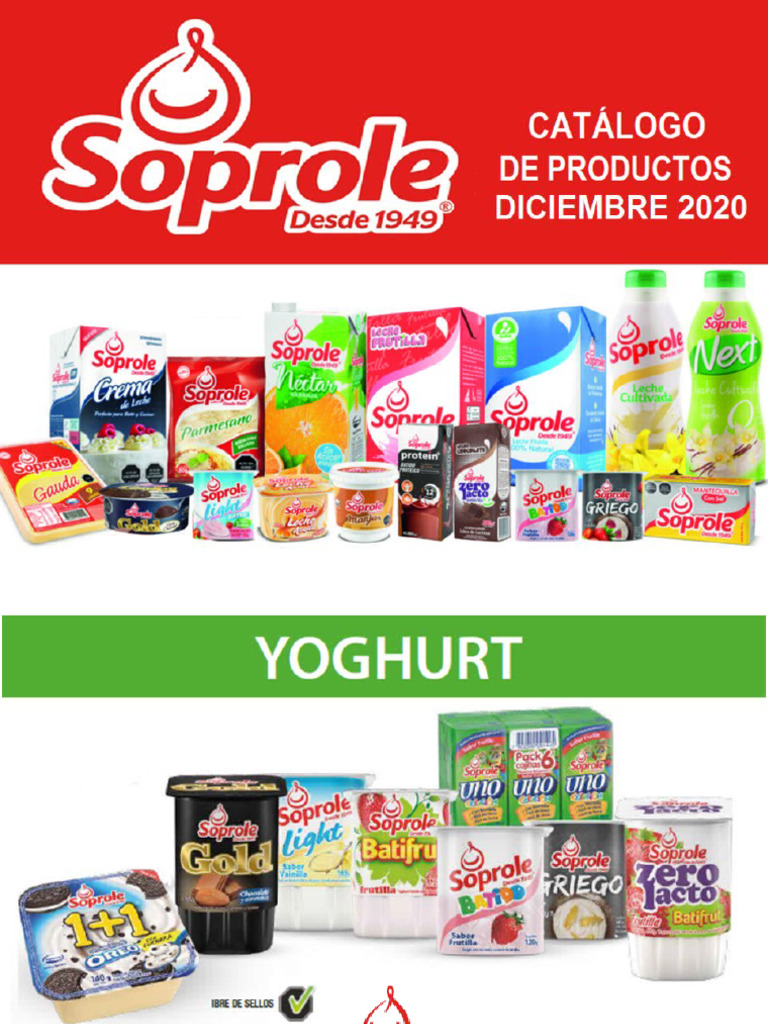 Catálogo SOPROLE | PDF