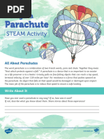 STEM Parachute Activity for Kids | PDF | Parachute | Weight