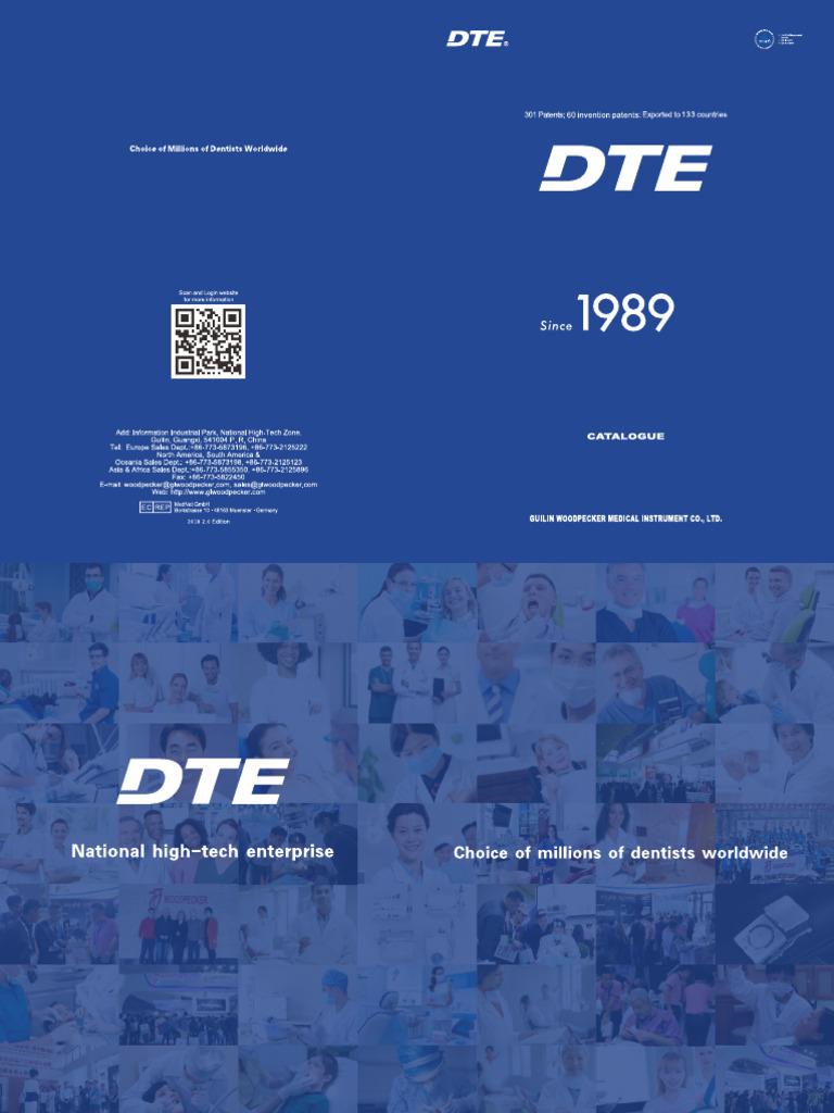 Woodpecker Scaler Tips For DTE & Satelec Scalers | PDF