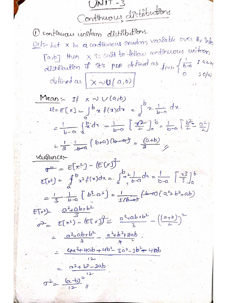 P&S Unit3 | PDF