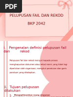 Pelupusan Rekod Dan Fail | PDF