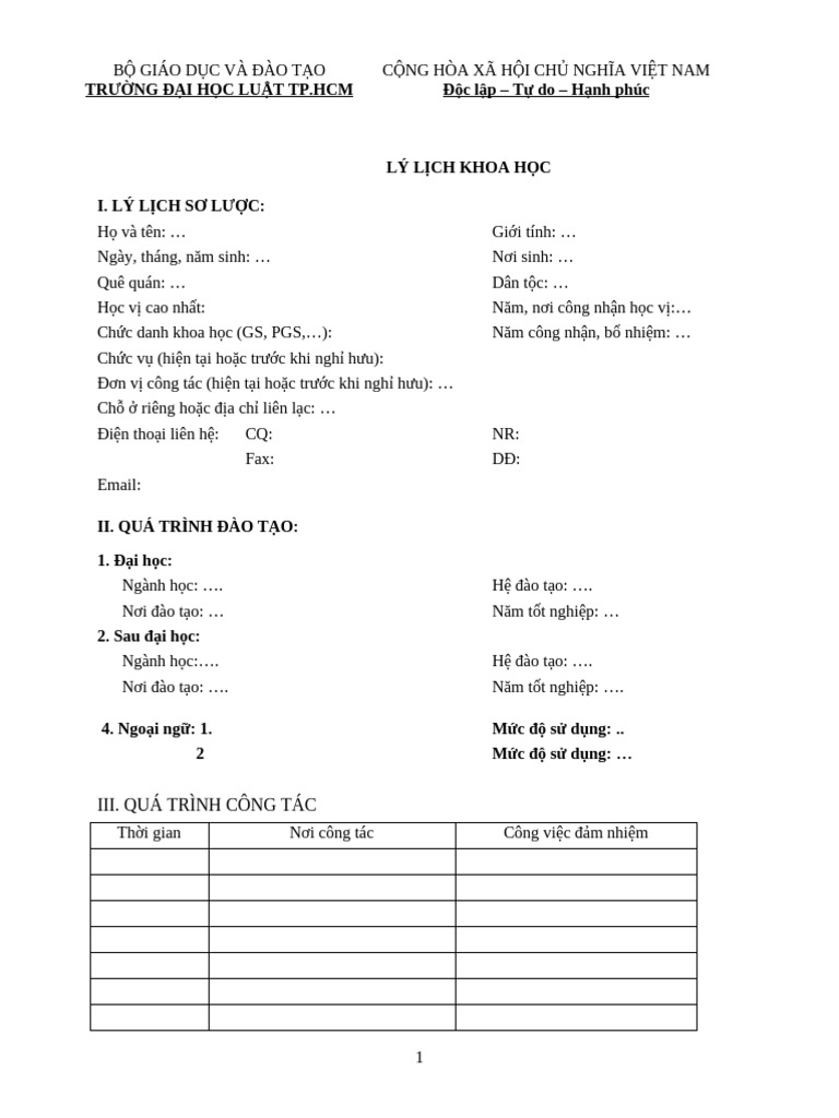 PL3 - Mau Ly Lich | PDF