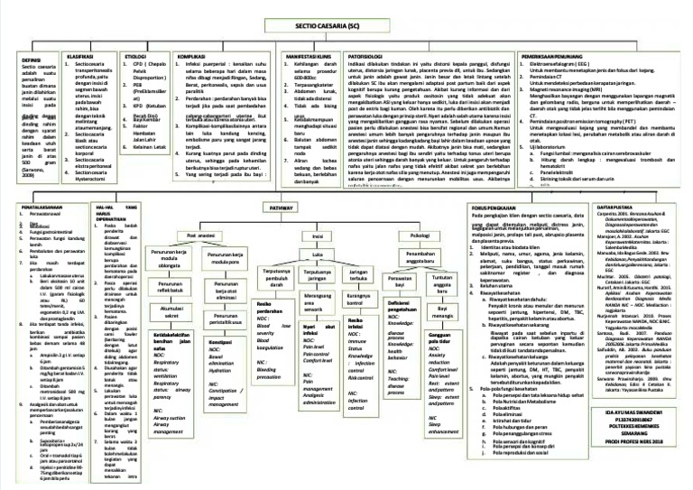Komplikasi dan Penatalaksanaan SC | PDF