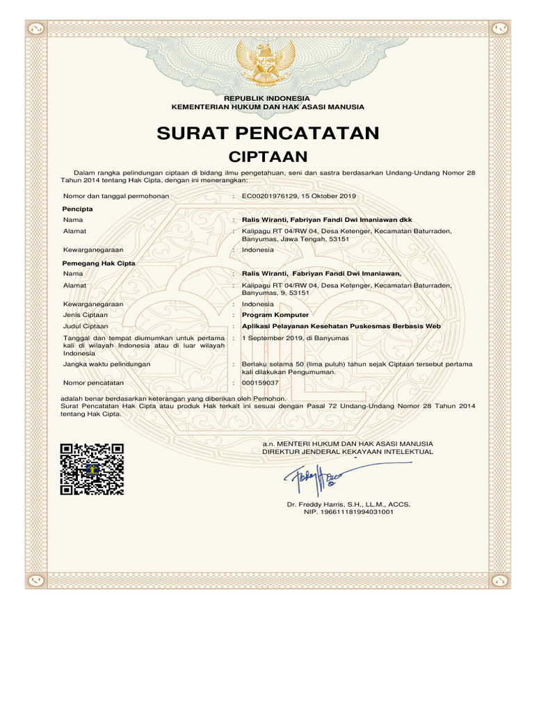 HKI-sertifikat-manualbook-3 | PDF