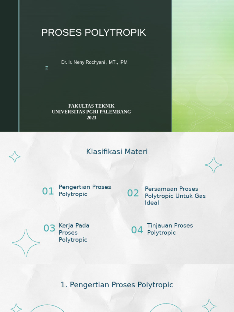 Proses Polytropic | PDF