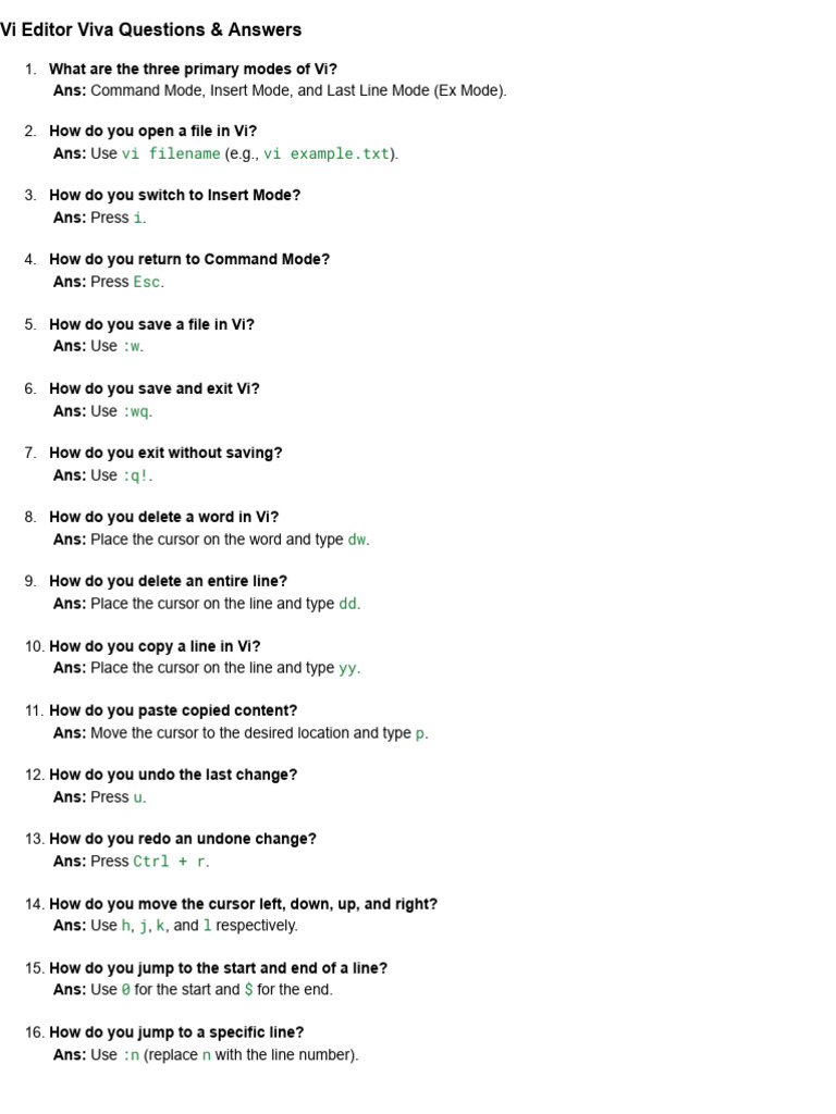 Unix Exp.3,4,5,6,7 Viva Questions & Answers | PDF | Computer Data ...