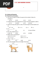 Proportional Reasoning for CBSE Class 8 | PDF