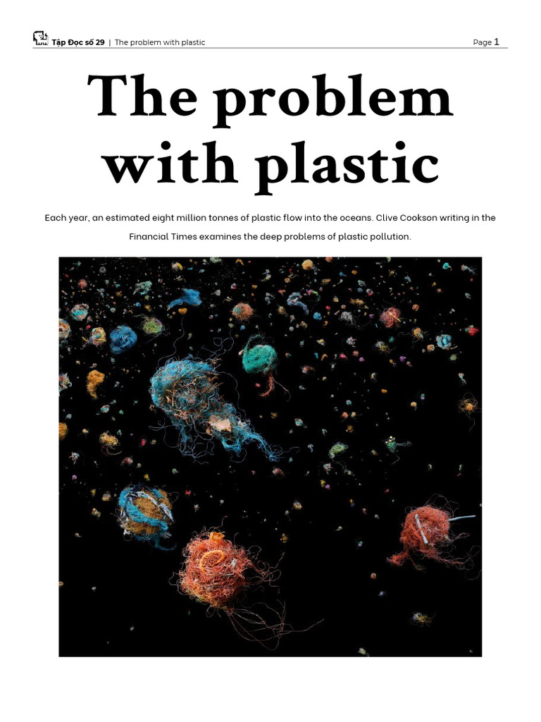 Understanding Plastic Pollution | PDF | Plastic