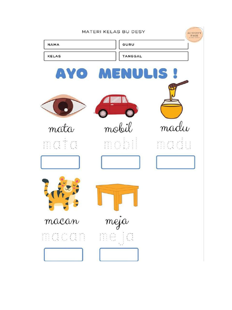 LKPD B.indo Semster 2.. | PDF